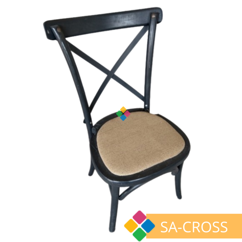 SILLA VINTAGE, CROSS BACK - Plastuv