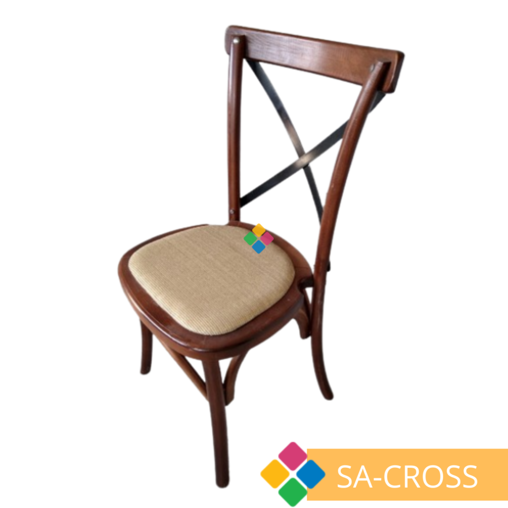 SILLA VINTAGE, CROSS BACK - Plastuv